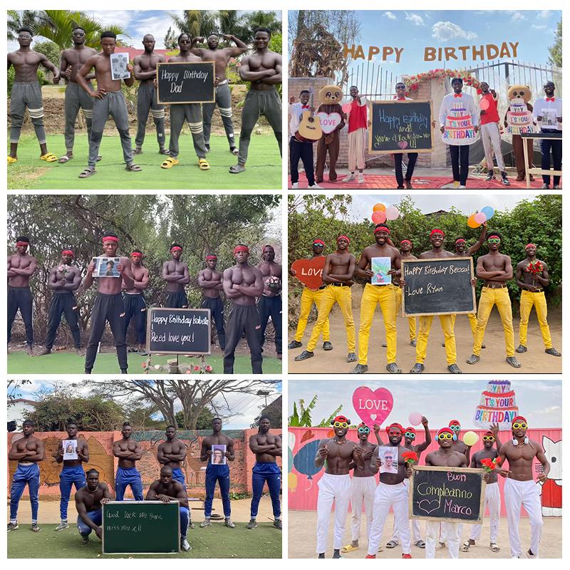 African Video Birthday Greetings, African Guys Dance Greetings ...